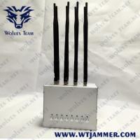 China Adjustable 6 Bands 30m 15W GPS 3G 4G All Cell Phone Signal Jammer for sale