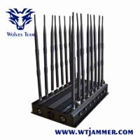China 18 Antennas 60M All In One GPS WiFi Mobile Phone Signal Jammer for sale