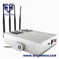 China Desktop DCS PCS 3G 25 Meters 4W Remote Control Jammer for sale
