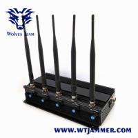 China Powerful 11W 40m CDMA GSM Cell Phone And Wifi Jammer for sale