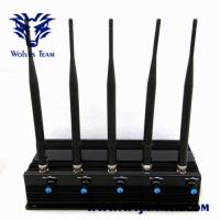 China Powerful 11W 40m CDMA GSM Cell Phone And Wifi Jammer for sale