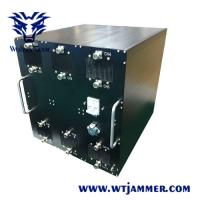 China 1200W 500m 20 - 3000MHz 12 Bands Bomb Signal Jammer for sale