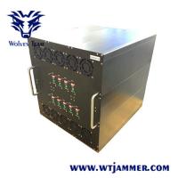 China 1200W 500m 20 - 3000MHz 12 Bands Bomb Signal Jammer for sale
