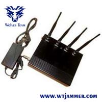 China 25 Meters 5 Bands Cell Phone Signal Jammer For Hospital for sale
