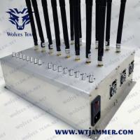 China Indoor Full Bands GPS WIFI5.8G 3G 4G cell phone blocking device for sale