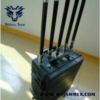 China CE FCC 20 - 6000MHz 800 Meters 500W IED Bomb Jammer for sale