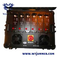 China RF Frequencies 20 - 6000Mhz Waterproof Cell Phone Signal Jammer for sale