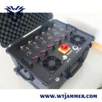 China Trolley Type Case 12 Bands RF Military Gps Jammer for sale
