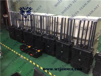China Vehicle Mounted Full Band 800M RF GPS IED Bomb Jammer for sale