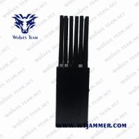 China 12 Bands CDMA UHF VHF 25m 12W Handheld Signal Jammer for sale