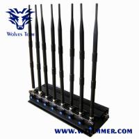 China 8 Bands 3G 4G 40m 18W Remote Control Jammer for sale