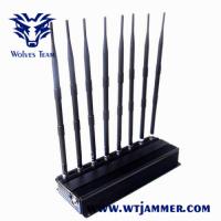 China 8 Bands 3G 4G 40m 18W Remote Control Jammer for sale