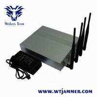 China 25 Meters Wifi 2.4G 5.8G 4W Indoor Signal Jammer for sale