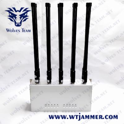 China Full Frequency 8 Bands Wirelss 18W Mobile Phone Jammer for sale