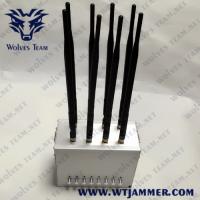 China 8 Channels Indoor 40m 18W High Power Mobile Phone Jammer for sale