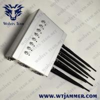 China 8 Channels Indoor 40m 18W High Power Mobile Phone Jammer for sale