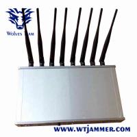 China 50W 14 Band Desktop Wi-Fi Lojack CDMA GSM Signal Jammer for sale