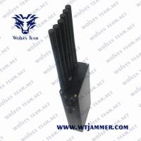 China 6 Antennas Handheld 3G 4G 6W Mobile Phone Jammer for sale