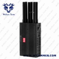 China Portable 6 Bands 15M Handheld GPS Jammer for sale