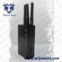 China Portable 5 Bands 10m Cell Phone Wifi Jammer for sale