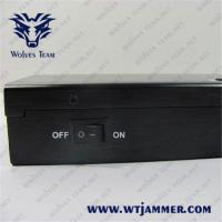 China Portable 5 Bands 10m Cell Phone Wifi Jammer for sale