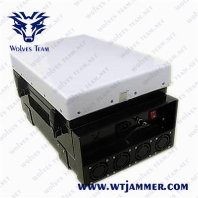China Six Bands GSM 3G 4G 100m Outdoor Signal Jammer for sale