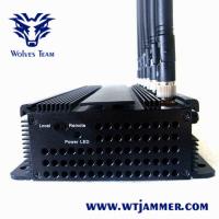 China Multifunctional 3G 4G Cell Phone Jammer , Wifi Signal Jammer High Gain Antennas for sale