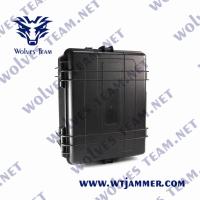 China Adjustable 500m 1200W Outdoor Signal Jammer For Military Units for sale