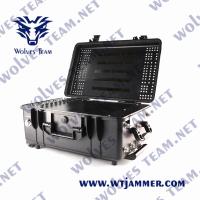 China Adjustable 500m 1200W Outdoor Signal Jammer For Military Units for sale