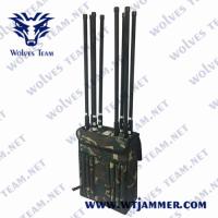 China 40W 50m GSM DCS 3G 4GLTE Backpack Signal Jammer for sale