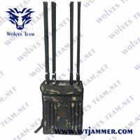China Backpack Ied GSM WiFi 2.4G 3G 4G 40w GPS Frequency Jammer for sale