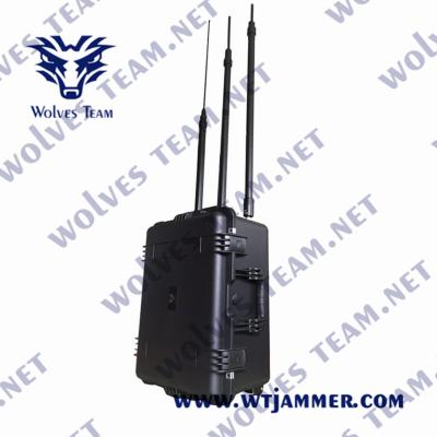 China 12 Bands Full Frequency Waterproof Outdoor Jammer 1200W Cell Phone Signal Jammer for sale