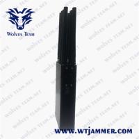 China Portable WiFi2.4g GPSL1 GSM 30m 8W Handheld Signal Jammer for sale