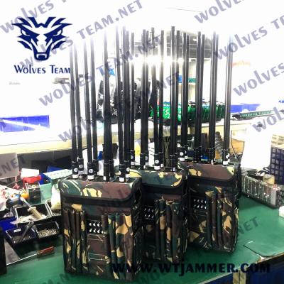 China High Power Wireless Cellular Cell Phone WiFi GSM CDMA Bomb Signal Blocker /Jammer for sale