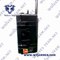China Portable WiFi/Bluetooth2.4g 5.8g 3G 4G Mobile Phone Signal Jammer Jamming Range up to 1Km for sale