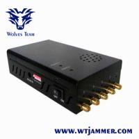 China Handheld 12W CDMA GSM 3G 4G 5G WiFi Lojack Signal Jammer for sale
