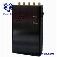 China Handheld 12W CDMA GSM 3G 4G 5G WiFi Lojack Signal Jammer for sale