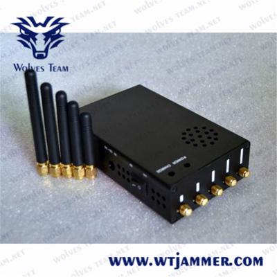 China 3G Cell Phone 3W Portable Signal Jammer for Examination Hall for sale