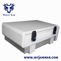 China Military 350W High Power Waterproof Outdoor Portable RF GPS WIFI Signal UAV Drone Jammer for sale