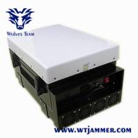 China Military 350W High Power Waterproof Outdoor Portable RF GPS WIFI Signal UAV Drone Jammer for sale
