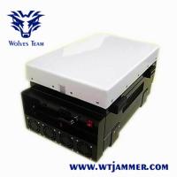 China Military 350W High Power Waterproof Outdoor Portable RF GPS WIFI Signal UAV Drone Jammer for sale