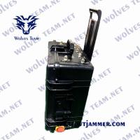 China 8 Bands Military Waterproof Outdoor Portable RF GPS WIFI Signal UAV Drone Jammer for sale