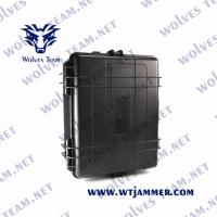 China 8 Bands Military Waterproof Outdoor Portable RF GPS WIFI Signal UAV Drone Jammer for sale