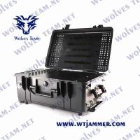 China 8 Bands Military Waterproof Outdoor Portable RF GPS WIFI Signal UAV Drone Jammer for sale