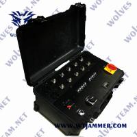 China High Power Portable 600W Drone Radio Frequency Jammer for sale