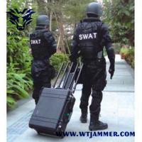 China RF GPS WIFI Drone Frequency Blocker Up To 2500m for sale