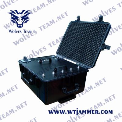 China 5 Bands Waterproof Prison Mobile Phone Signal Jammer​​​​​​​ 100m Shielding Range Blocker for sale