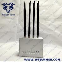 China 8 Bands GSM CDMA Desktop Signal Jammer GPS 3G 4G 16W for sale