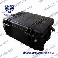 China 2500m Waterproof Anti Drone Jammers RF Signal UAV Drone Jammer for sale