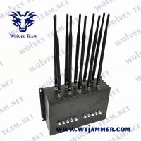 China 10 Bands 30m 20W Network Signal Jammer GPS 3G 4G CDMA for sale